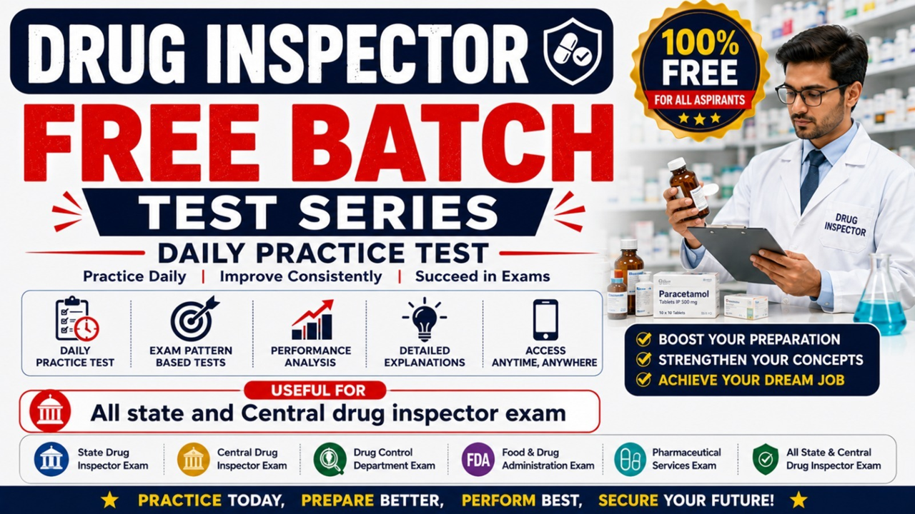 UPSC Drug Inspector DI 2026: Complete Guide – Eligibility, Vacancy ...