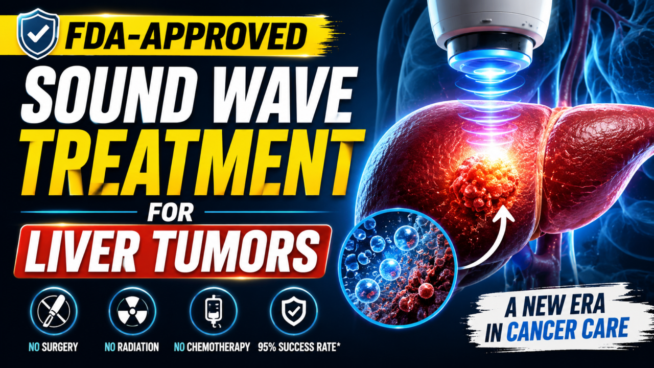 FDA-Approved Sound Wave Treatment for Liver Tumors: A New Era in Cancer ...
